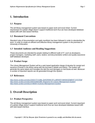 Online Library Mangement System | PDF