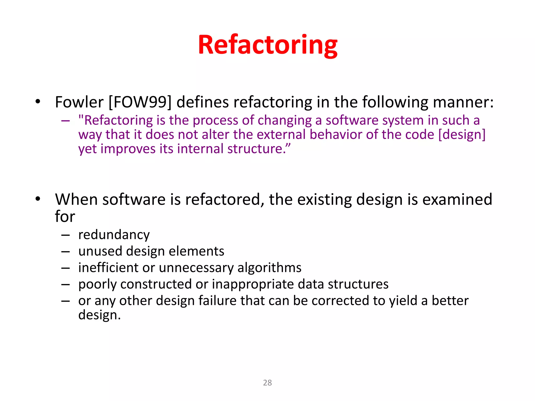 OOSE Unit 4 PPT.ppt | Programming Languages | Computing