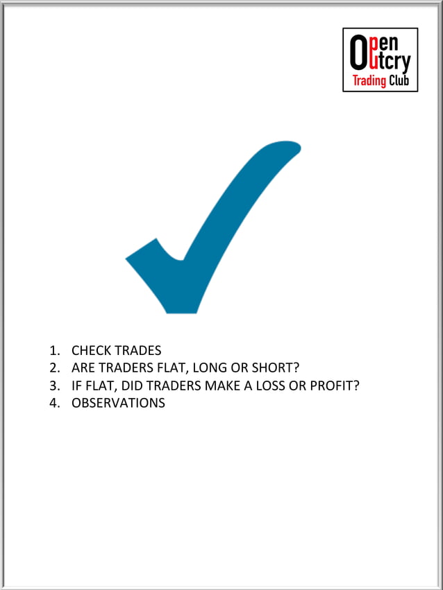 Open Outcry Trading Club - Teaching intro | PDF