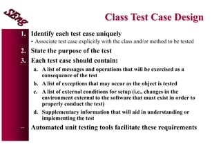 types of testing with descriptions and examples | PPT
