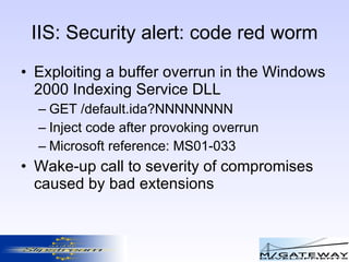 Web Servers: Architecture and Security | PPT