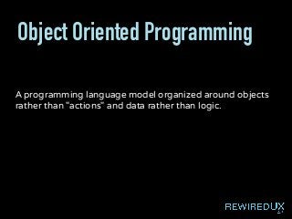 Designing Object Oriented Experiences | PPT