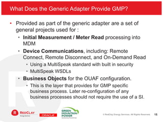 Implementing Oracle Utilities Smart Grid Gateway: A Customer Experience | PPTX