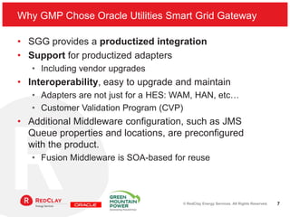 Implementing Oracle Utilities Smart Grid Gateway: A Customer Experience ...