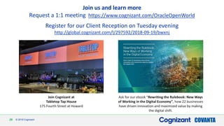 Oracle Open World 2018 - Cloud Lift Accelerator Suite | PDF