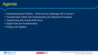 Transform Your HR Processes with Oracle HCM Cloud and Digital Tools | PPT