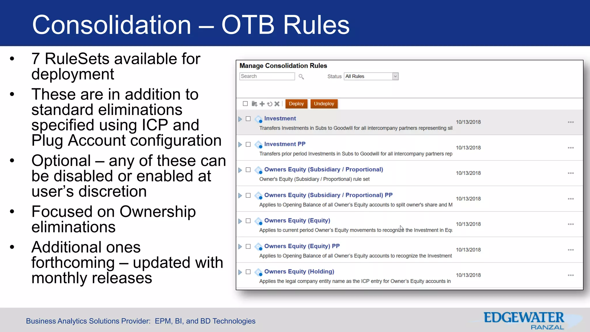 Simplify Complex Consolidations and Close Processes with Oracle ...