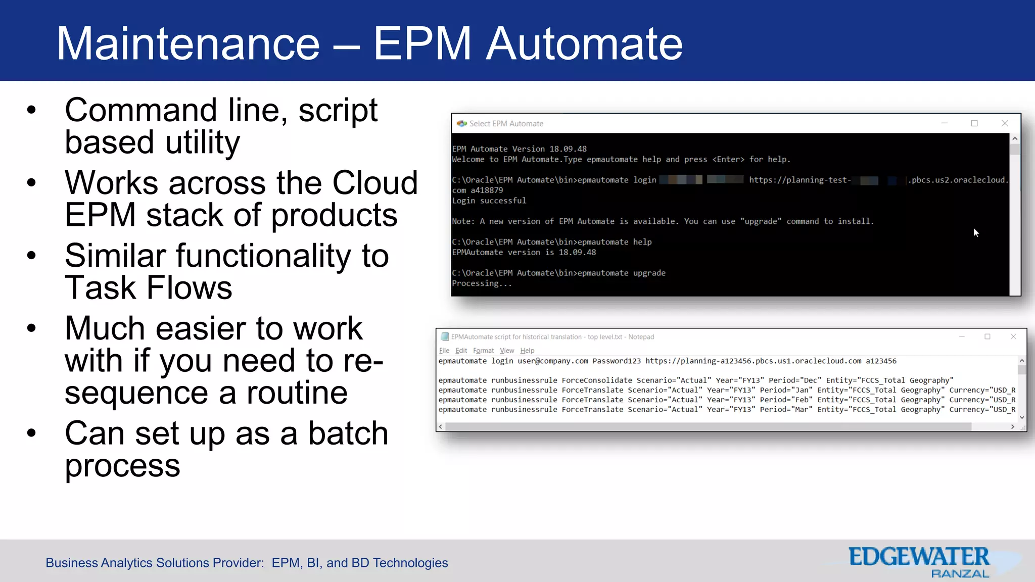 Simplify Complex Consolidations and Close Processes with Oracle Financial Consolidation and ...