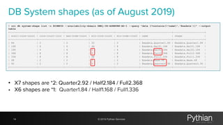 Oracle Exadata Cloud Services guide from practical experience - OOW19 | PDF