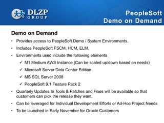 Oracle Peoplesoft on AWS: A quick introduction | PPTX