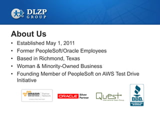 Oracle Peoplesoft on AWS: A quick introduction | PPTX