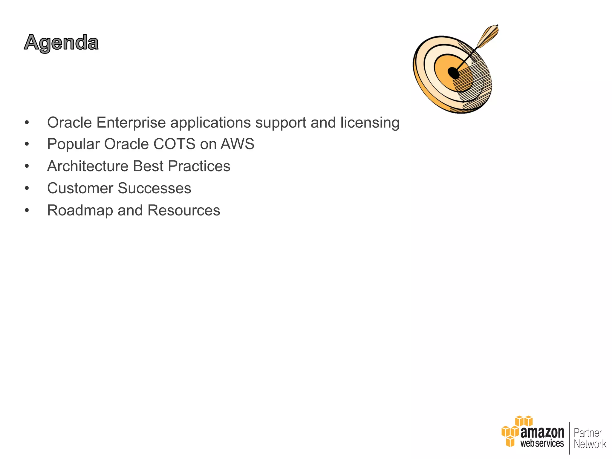 Oracle COTS Applications on AWS | PDF