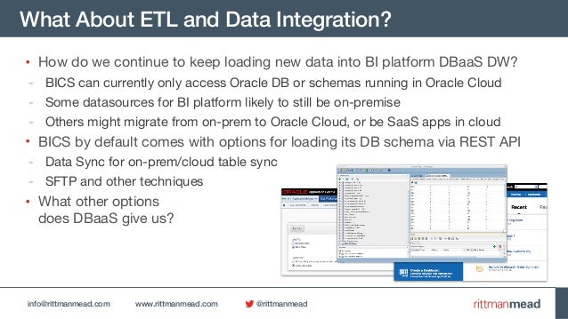 Deploying Full Oracle Bi Platforms To Oracle Cloud Oow2015