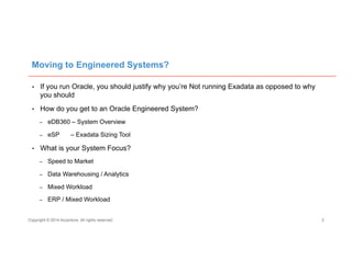 Engineered Systems: Environment-as-a-Service Demonstration | PPT