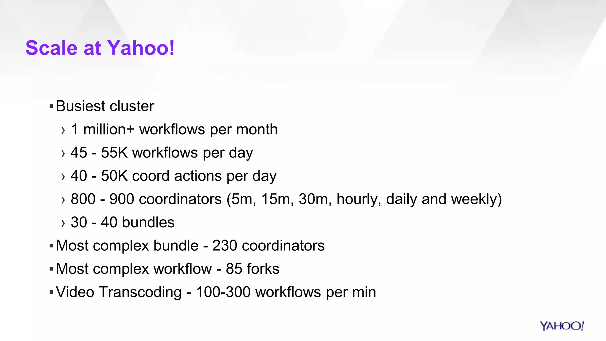 Oozie at Yahoo | PPT