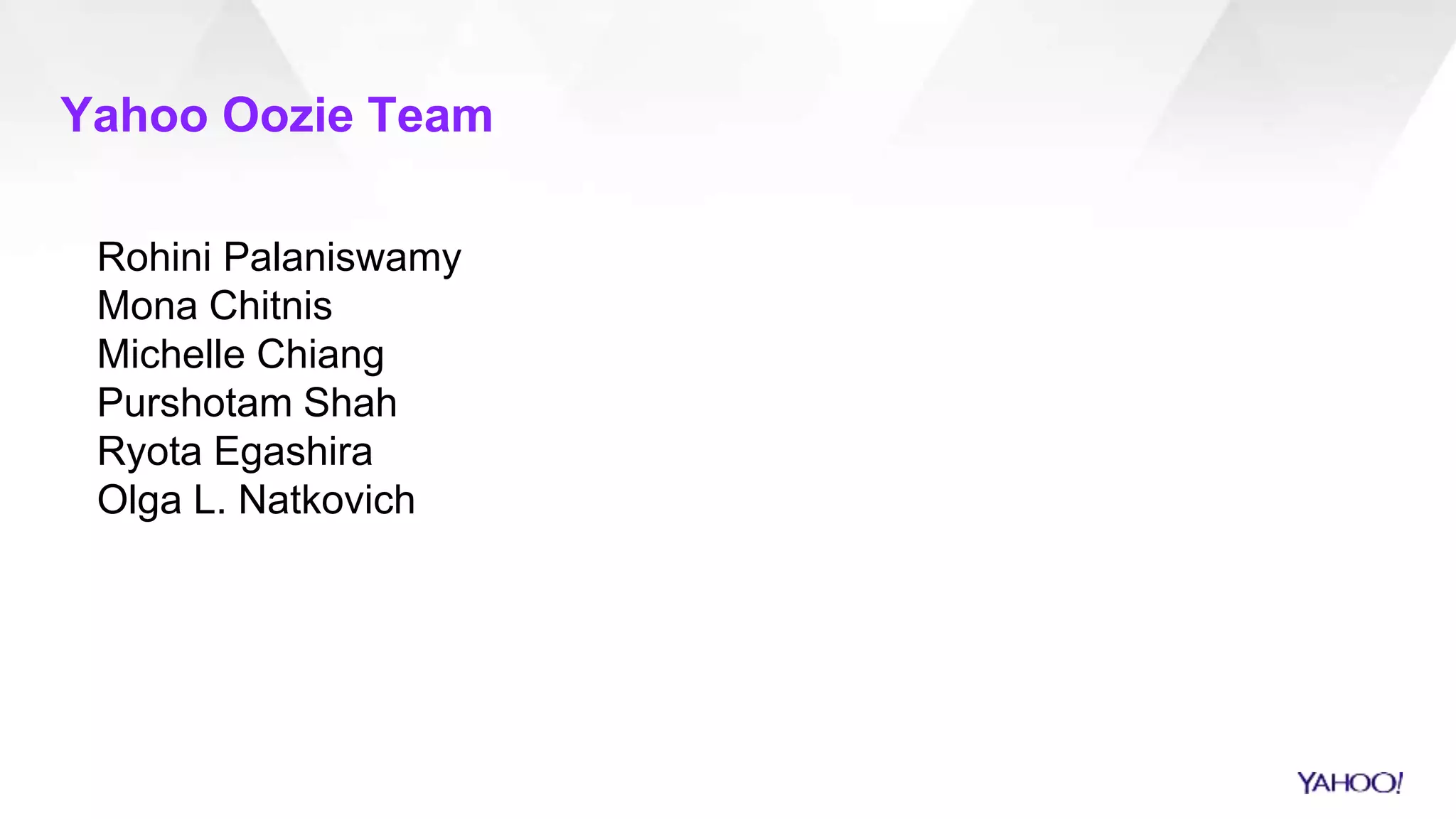 Oozie at Yahoo | PPT