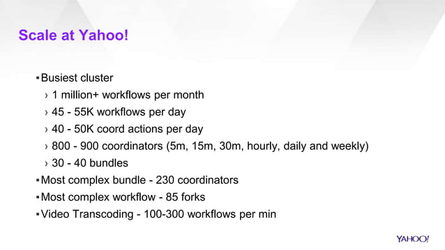 Oozie at Yahoo | PPT