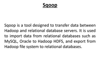 Oozie & sqoop by pradeep | PPT