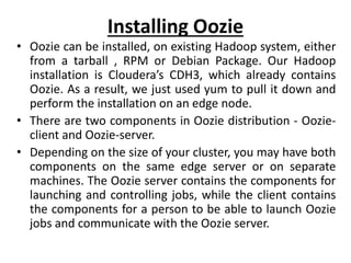 Oozie & sqoop by pradeep | PPT
