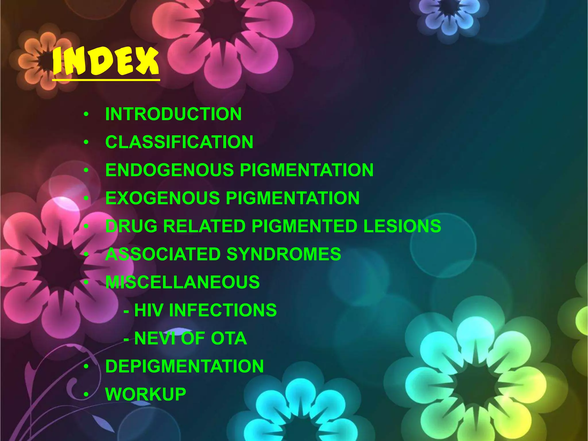 Oral Pigmentation | PPTX