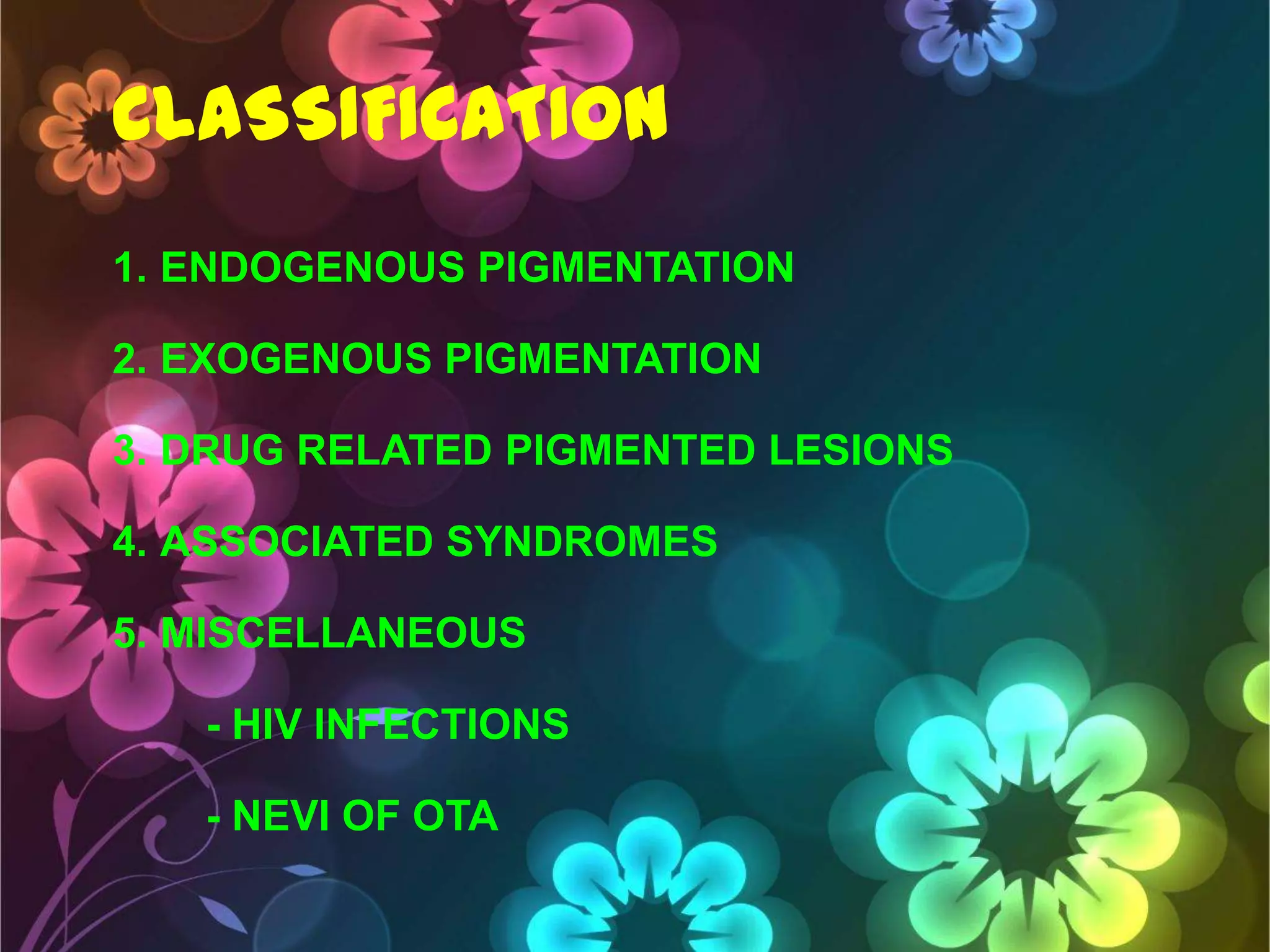 Oral Pigmentation | PPTX