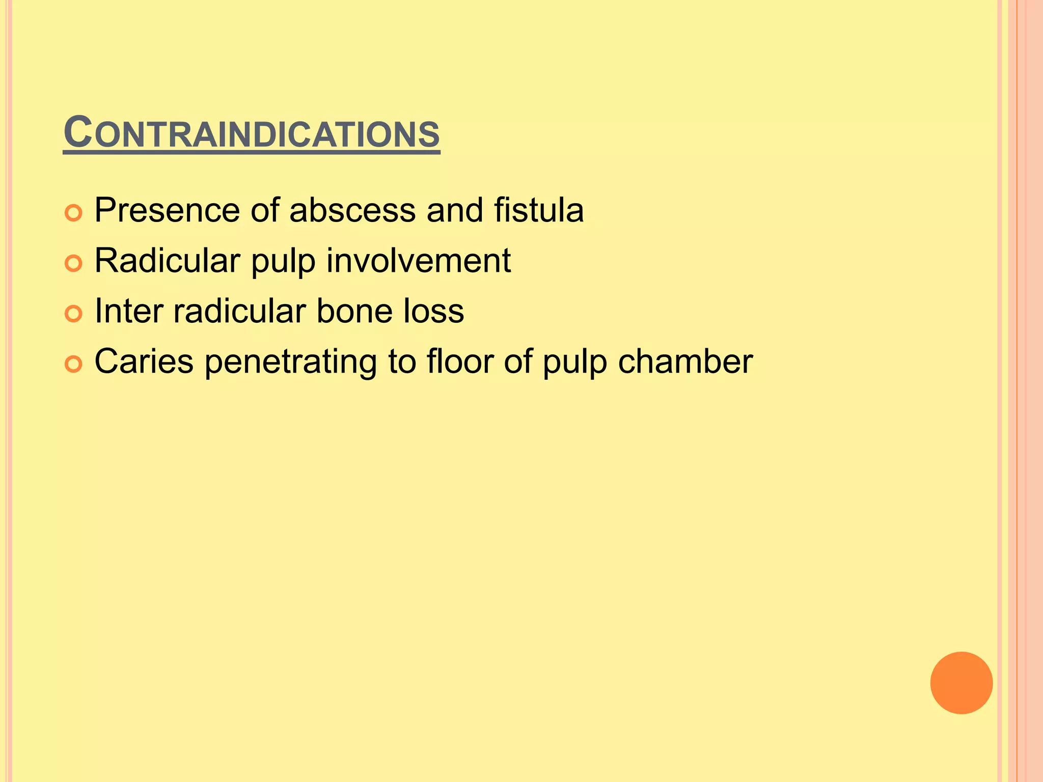 Difference between pulpotomy and pulpectomy | PPTX