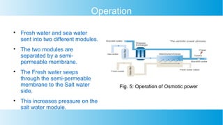 Osmotic Power | PPT