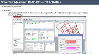 TELECOM OPTIMIZATION AND DRIVE TEST ANALYSIS | PPTX