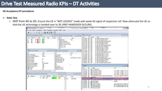 TELECOM OPTIMIZATION AND DRIVE TEST ANALYSIS | PPTX