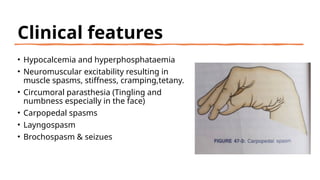 Hypoparathyroidism reference by Shafers textbook | PPT
