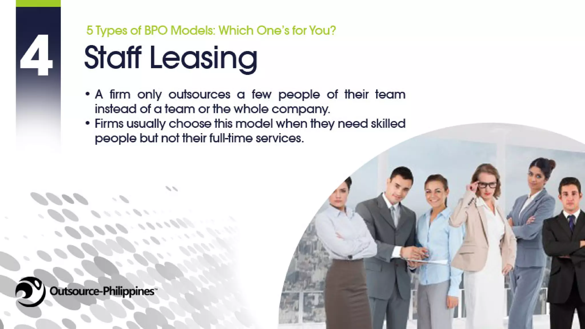 5 Types of BPO Models: Which One’s for You? | PPT