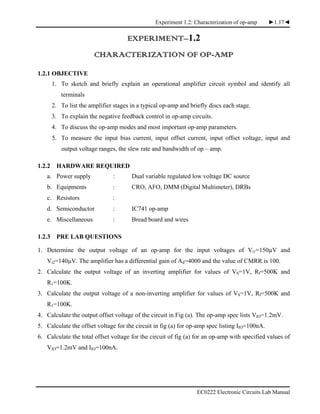 Op amp | PDF