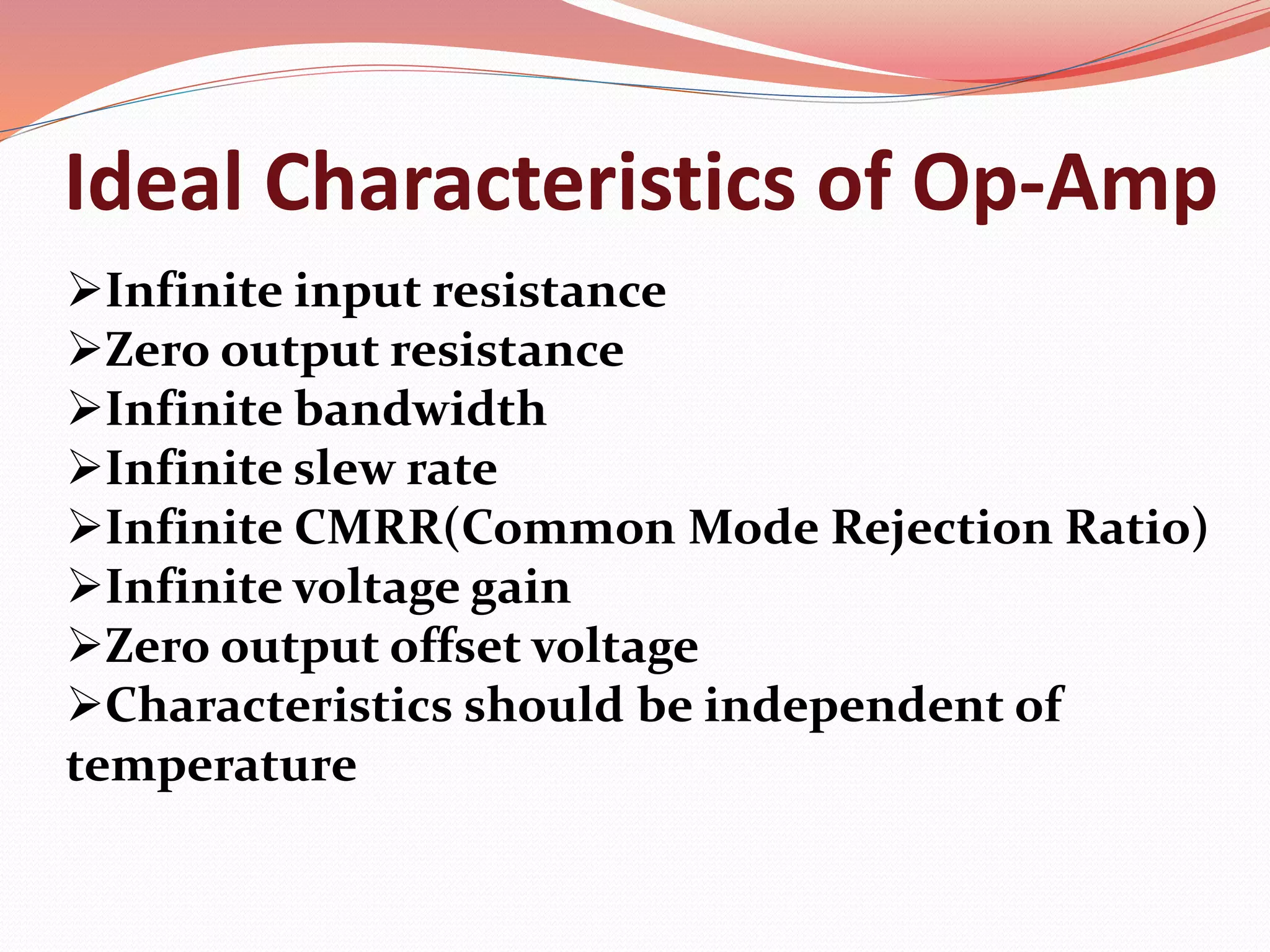 Operational Amplifier Basics | PPT