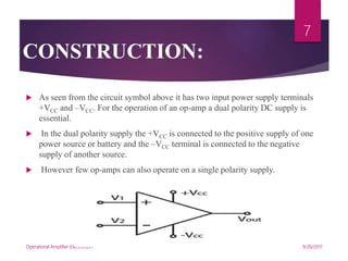 Op amp-electronics | PPTX | Digital Audio | Computer Software and ...
