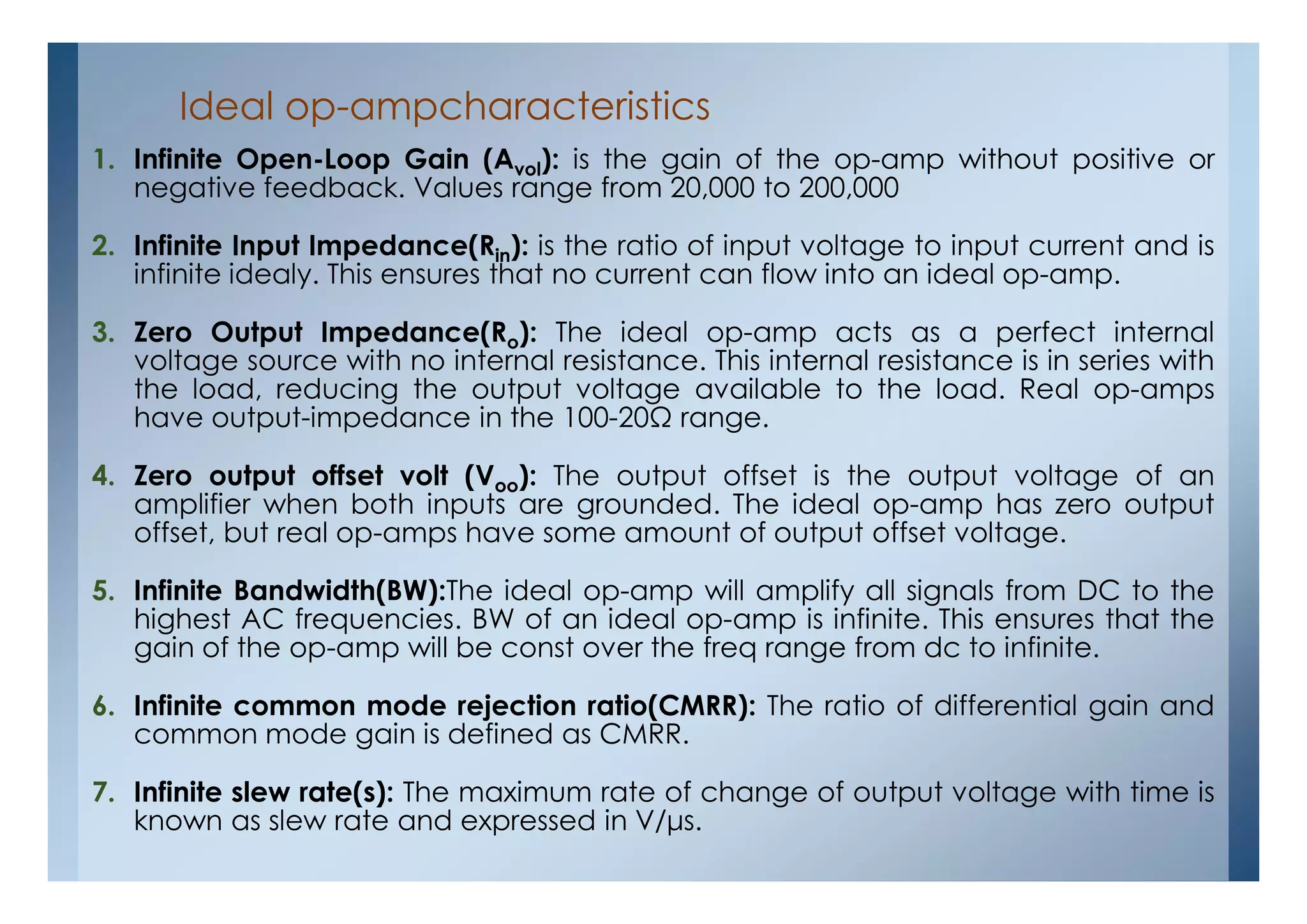 Op-Amp 1 | PDF