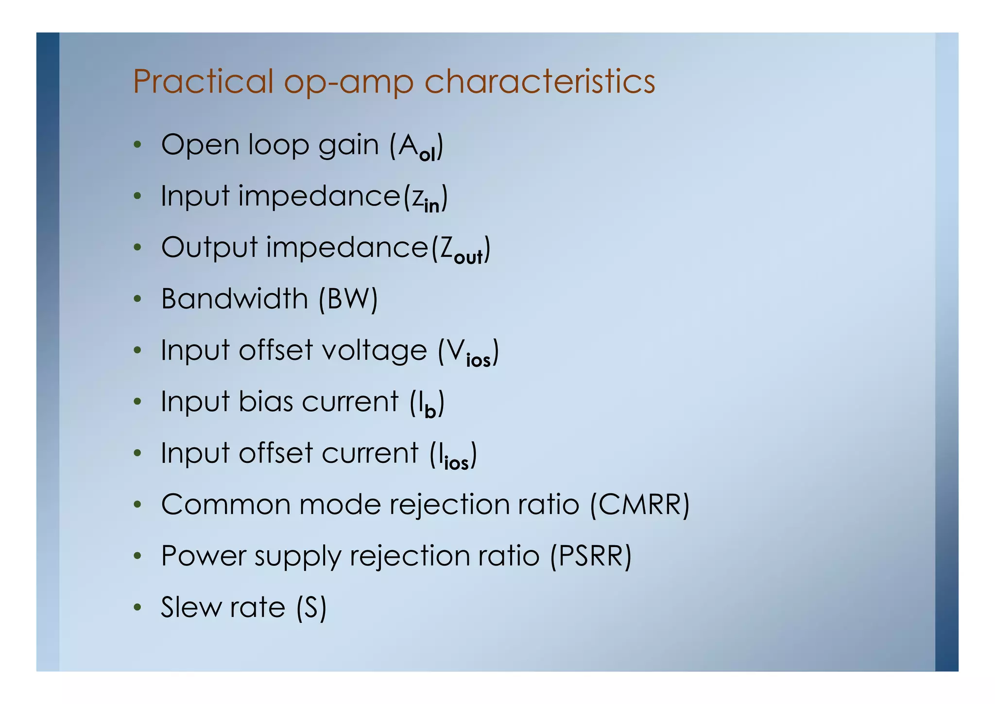 Op-Amp 1 | PDF