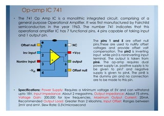Op-Amp 1 | PDF