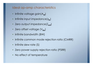 Op-Amp 1 | PDF