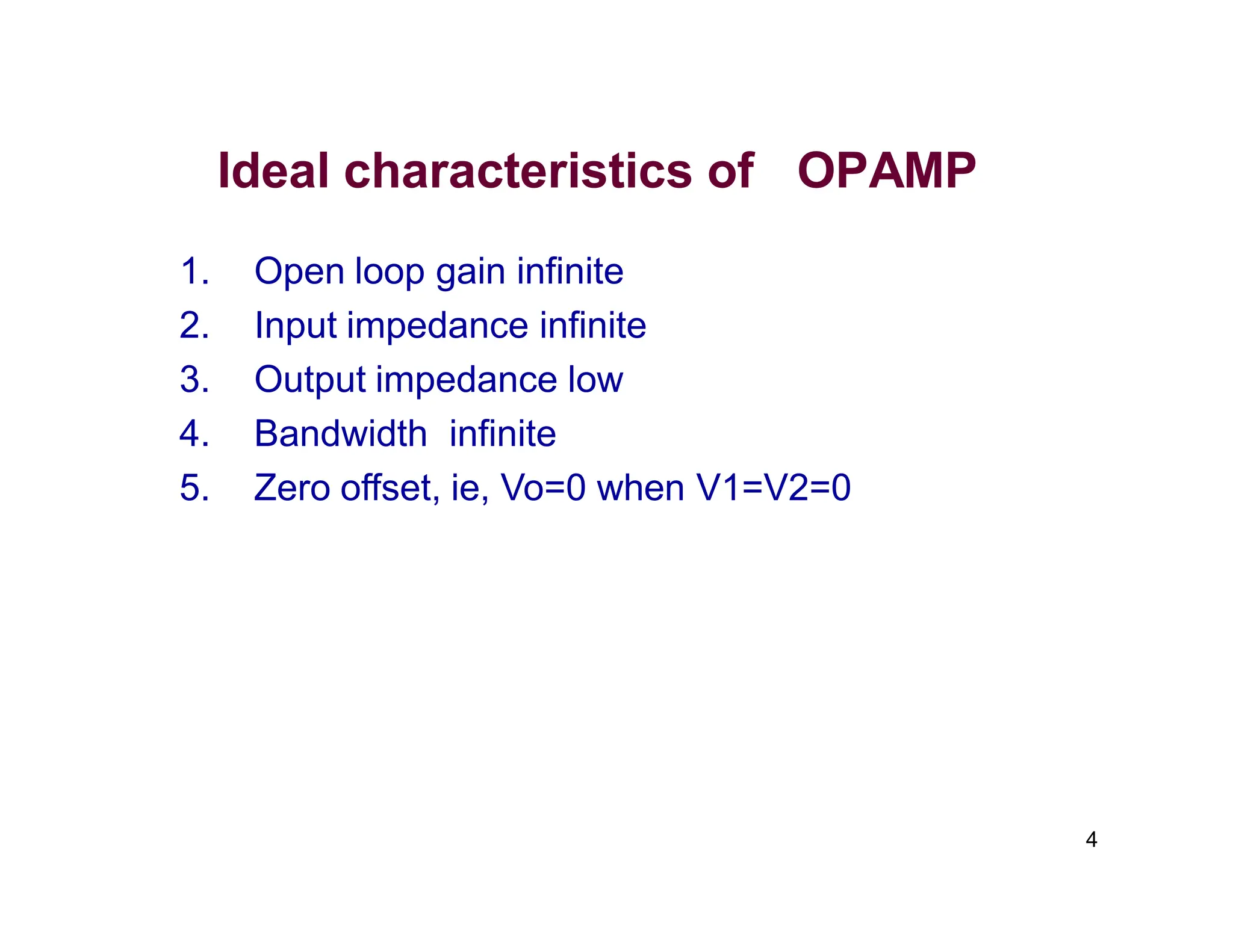 operational amplifiers basic - introduction | PDF