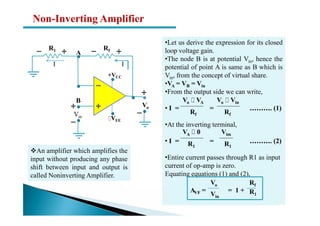 Op-Amp 2 | PPT