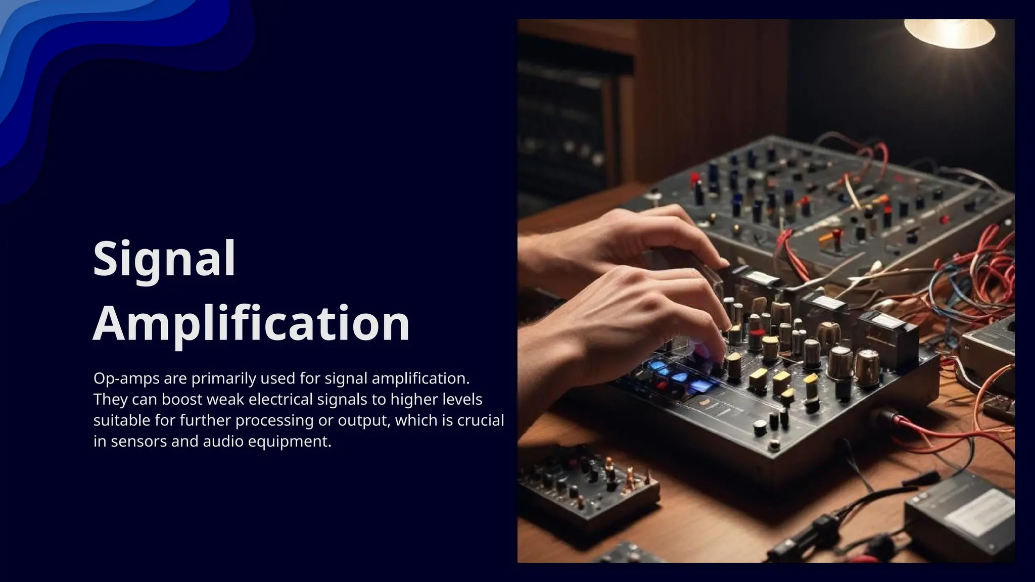 Op-Amp Applications for full detailed infom | PPTX