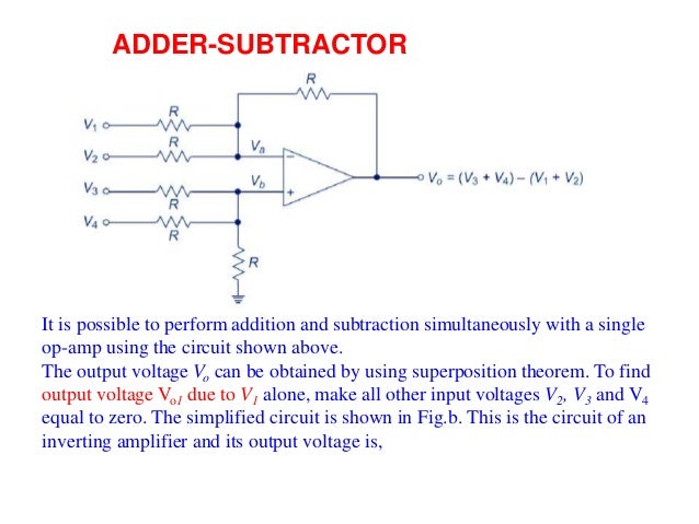 Op amp applications cw nonlinear applications