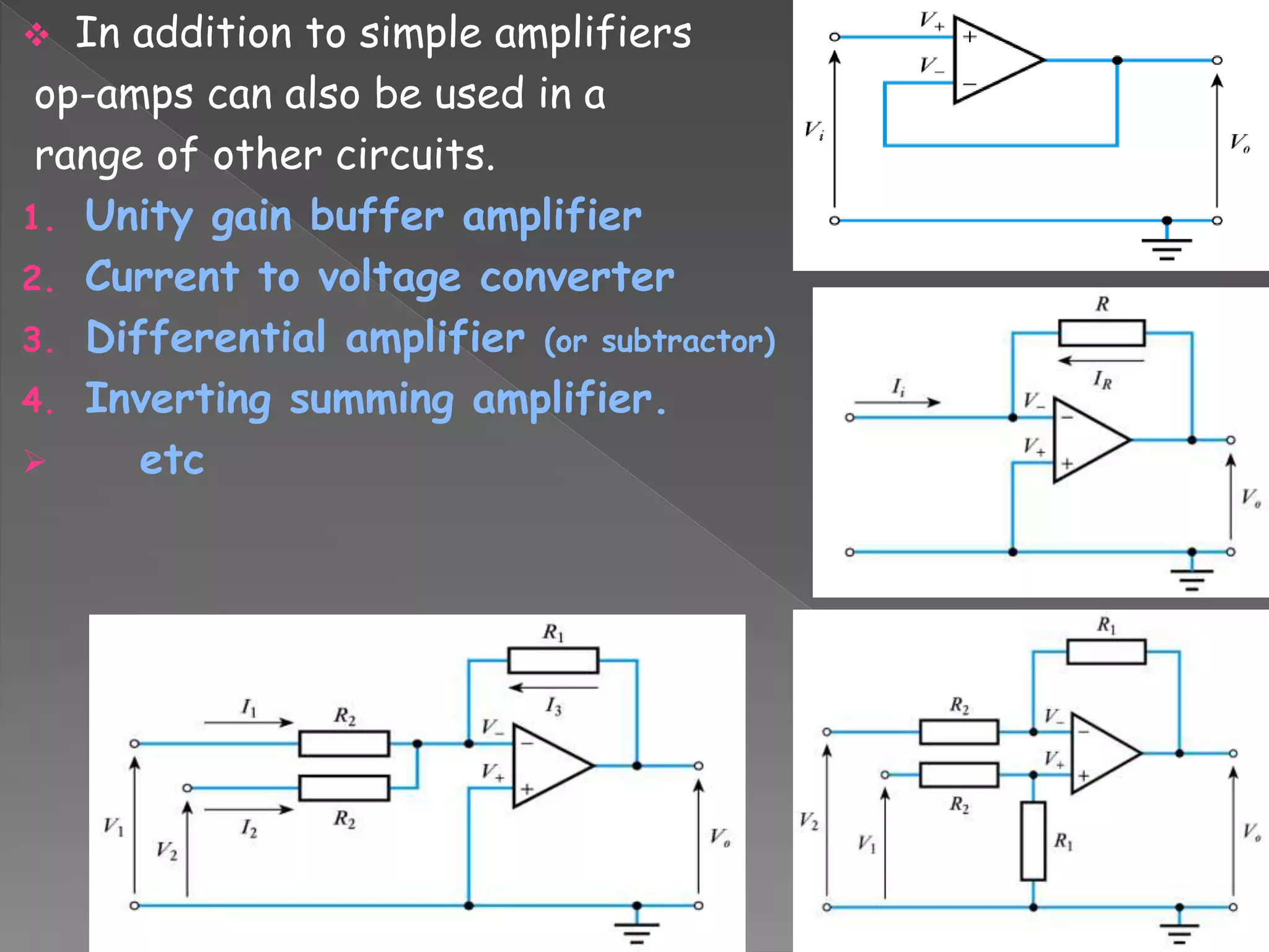 Presentation on Op-amp by Sourabh kumar | PPSX