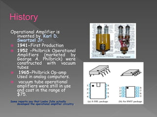 Presentation on Op-amp by Sourabh kumar | PPSX