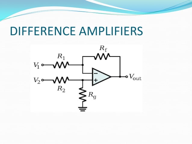 Op-Amp Circuits-Operational Amplifier-Gain | PPT