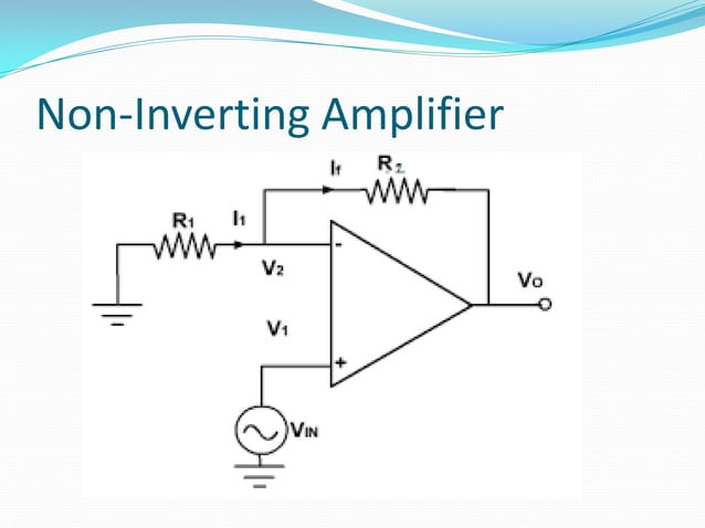 Op-Amp Circuits-Operational Amplifier-Gain | PPT