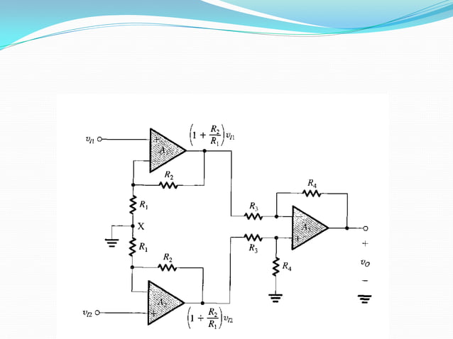 Op-Amp Circuits-Operational Amplifier-Gain | PPT