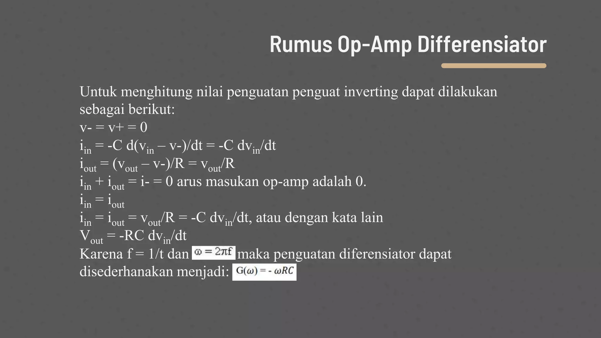 Op-Amp Differensiator.pptx