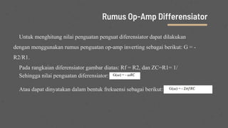 Op-Amp Differensiator.pptx