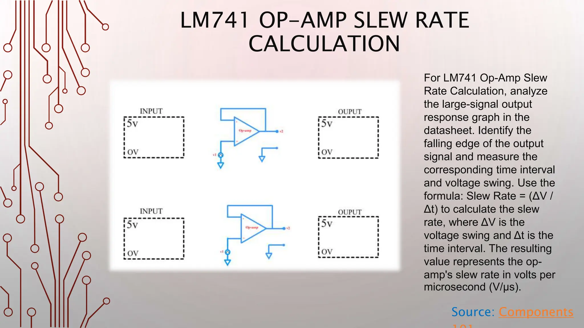 Discover How to measure slew rate in an op-amp? | PPTX